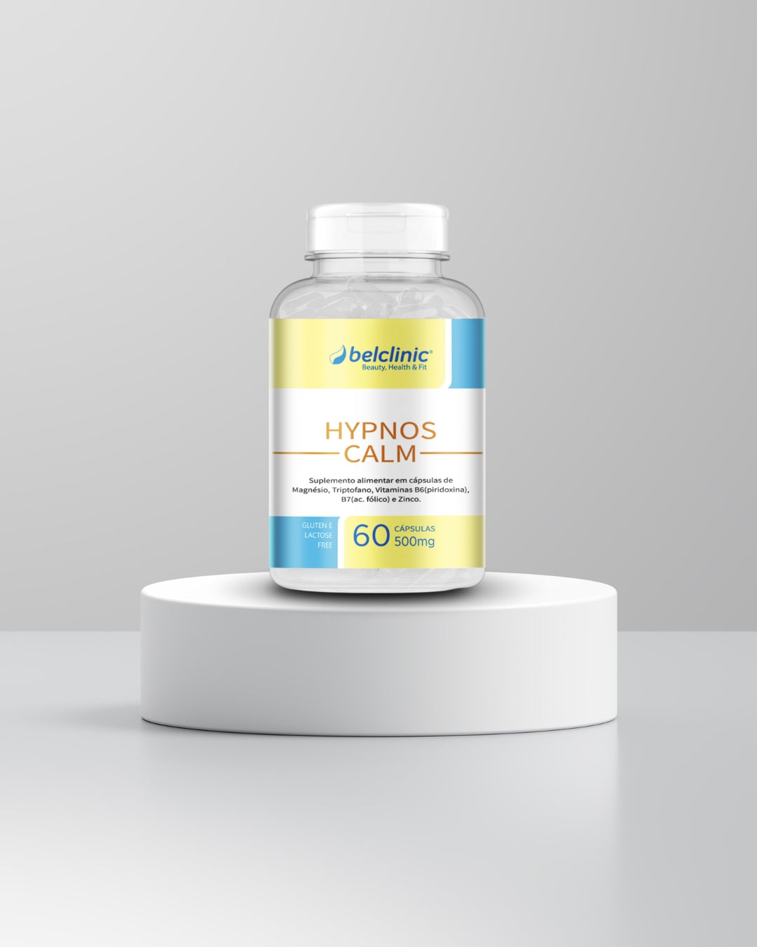 HYPNOS CALM Triptofano, Magnésio, B6, B9 e Zinco (60 cápsulas)